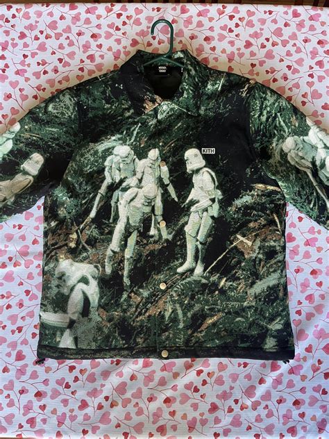Wts Kith X Star Wars Endor Coaches Jacket Size M Rkithnyc