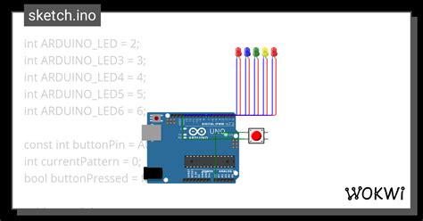 TP Arduino Counter LED Wokwi ESP32 STM32 Arduino Simulator
