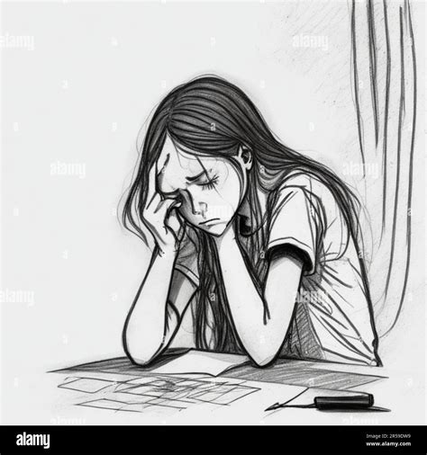 Sad Emotional Drawings