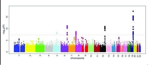 Association Between Snps In Each Chromosome And Microcirculation Snps Download Scientific