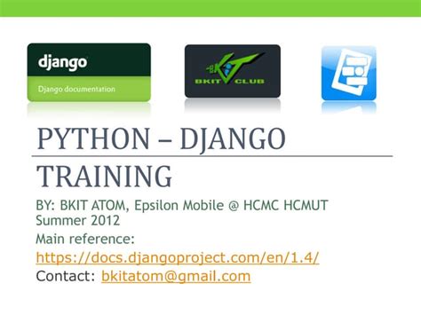 Pythondjango Training Pdf