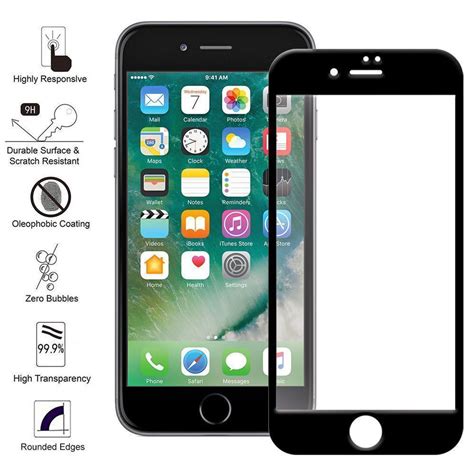Apple Iphone 8 Plus Iphone 7 Plus 5d Curved Tempered Glass Screen Protector By Modes