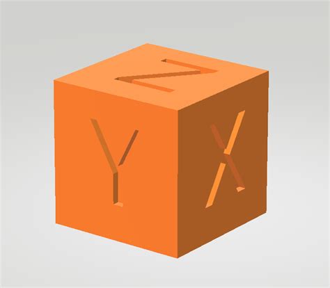 Calibration Cube By Abs Download Free Stl Model