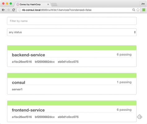 Service Discovery With Docker And Consul Part 1 Smartjava