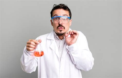 Premium Photo Adult Man Scients Student Concept