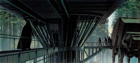 Imperial Base On Endor Ralph Mcquarrie Star Wars Concept Art Star