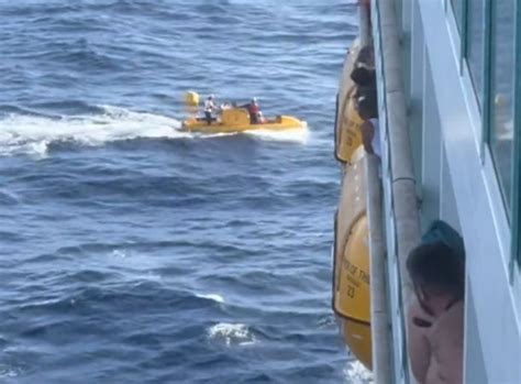 Overboard Cruise Ship Passenger Found In Water And Rescued