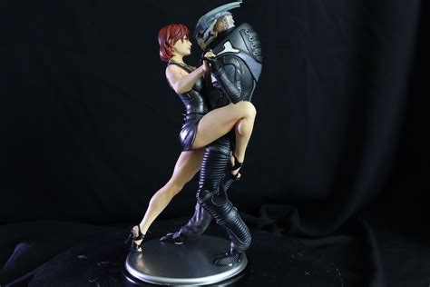 Mass Effect Garrus And Shepard Tango Unpainted Durable Resin Etsy