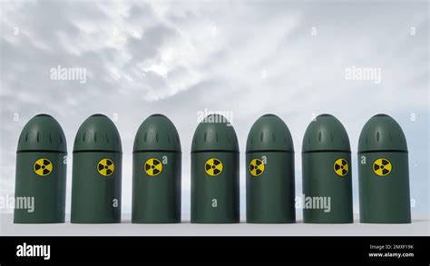 Missiles With Warheads Are Ready To Be Launched Missile Defense