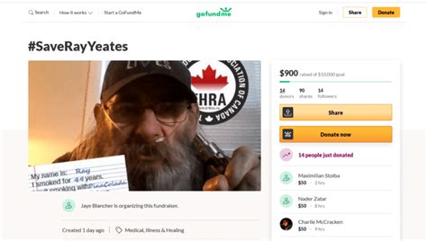 Ray Yeates Fundraiser To Save His Life Launched Ecigclick