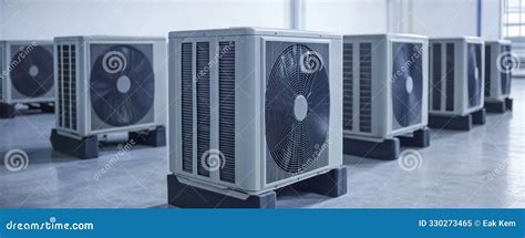 Hvac Systems In Commercial Buildings And Industrial Ventilation Ducts