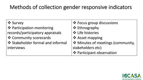 Developing Gender Responsive Indicators Pdf