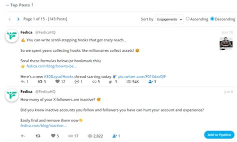 How To Use X Once Twitter Analytics The Champions Guide Fedica Blog