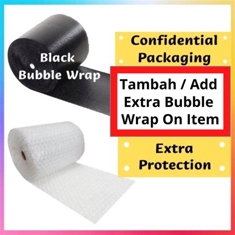 Extra Protection Bubble Wrap Service Shopee Malaysia