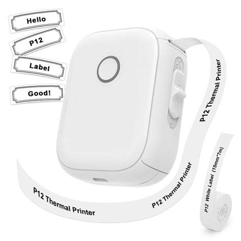Mini Thermal Portable Wireless Bluetooth Printer With Self Adhseive