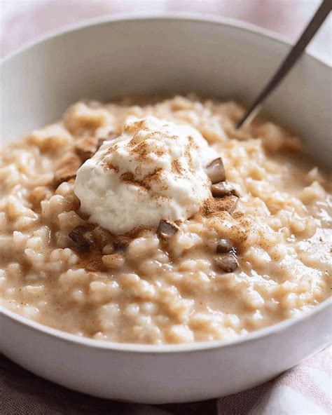 Creamy Cinnamon Rice Pudding Iam Starved