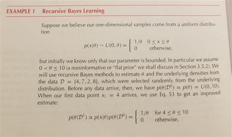 Probability Recursive Bayes Learning Cross Validated