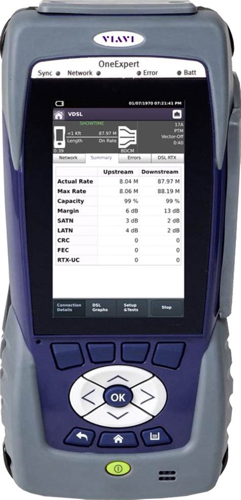 viavi onx580 pro xdsl pkg one expert with onx 580p mainframe tequipment