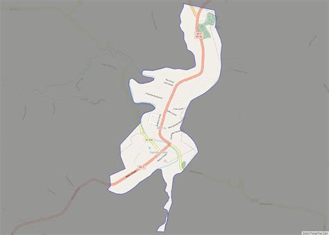 Map Of Sandy Hook City Kentucky Thong Thai Real