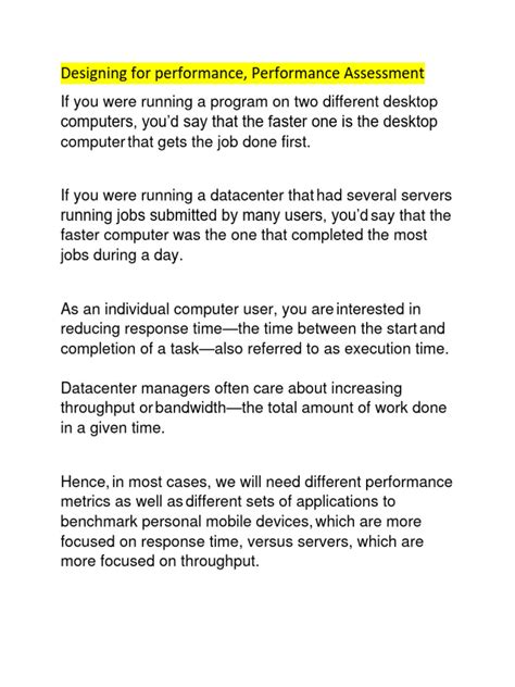 Cpu Performance Download Free Pdf Hertz Central Processing Unit