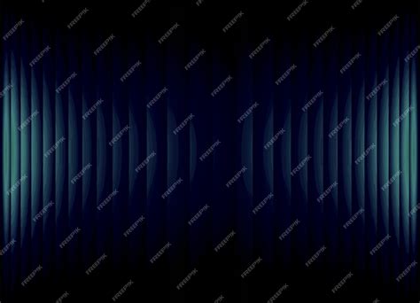 Premium Photo Abstract Dark Blue Gradient Striped Banner Background