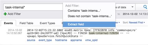 Log Insight 25 Extracted Field Enhancements Sflanders