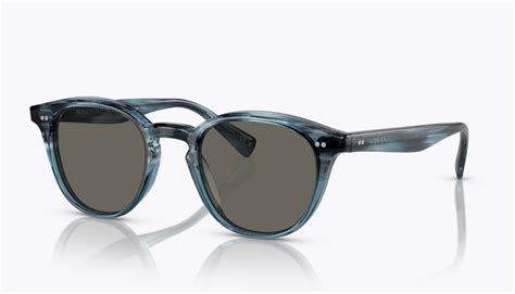 Oliver Peoples Desmon Sun 48mm Dark Blue Vsb Carbon Gray Ov 5454 Su Shade Review Store