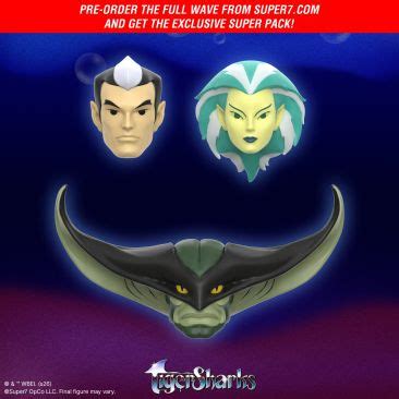 Super7 Tigersharks Ultimates Wave 1 The Toyark News