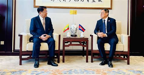 Myanmarnationalpost ဒုတိယဝန်ကြီးချုပ်နှင့် နိုင်ငံခြားရေးဝန်ကြီးဌာန ပြည်ထောင်စုဝန်ကြီးဦးသန်းဆွေ