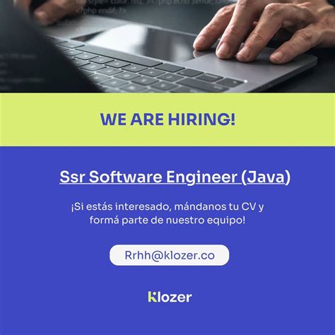 We Are Hiring 🚀 Ssr Software Engineer 👩🏽‍💻🧑🏽‍💻 Para Sumarse A La Revolución De Digitalizar La
