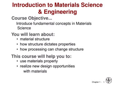Materials Science And Engineering A First Course At Sophia Sutcliffe Blog