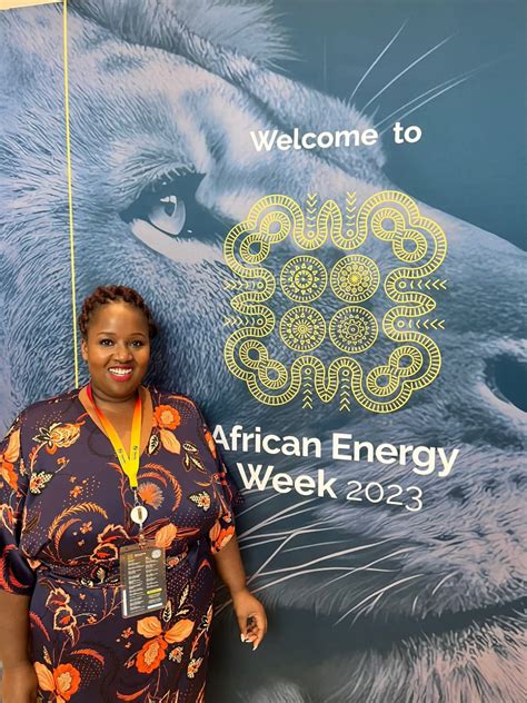 Africanenergyweek Cticc Itstimeforafrica Jennifer Jumbe