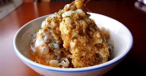 고독한 미식가의 고로상이 먹던~텐동튀김덮밥 만들기