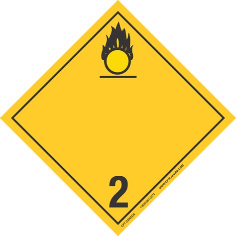 Class 22 51 Oxidizing Gases Archives Cft Canada