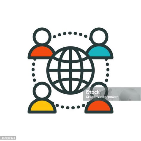 선 연결 사람 그룹 아이콘 큰 데이터 센터 그룹 클라우드 컴퓨팅 시스템 인터넷 암호 액세스 악기 벡터 일러스트 레이 션의 개요