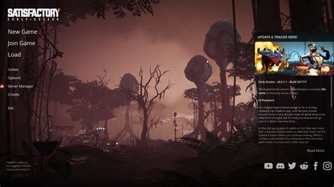 Game Menus Official Satisfactory Wiki