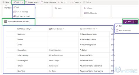 The New Look Of Dataverse Tables Microsoft Dynamics 365 Crm Tips And