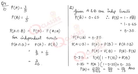 Class 12 Isc Maths Important Notes Chapter Probability Class 12 Isc Maths Important Notes Chapter Probability