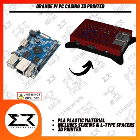 Orange Pi Pc Casing 3d Printed Shopee Malaysia