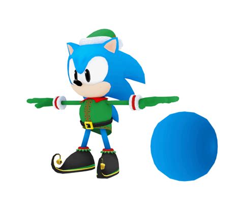 Sonic Classic Elf Sonic Dash Mobile The Models Resource