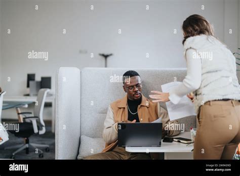 Multicultural Team Of Creative Business Professionals Strategizing And