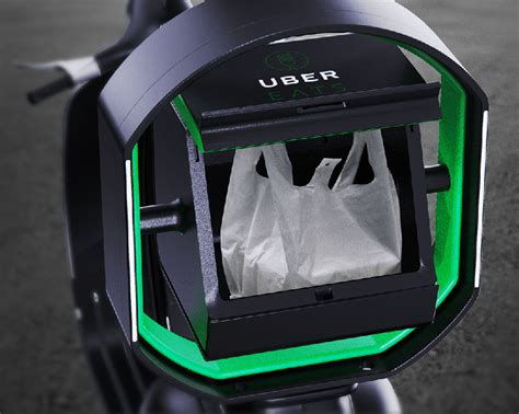 Uber Balance System For Uber Eats Scooter Helps Your Food Arrive Safely
