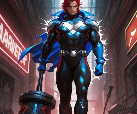 Artstation 525 Marvel Rival Style Superhero Dynamic Character Designs