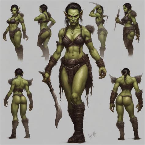 Sexy Orc Lady By Paul10112 On Deviantart