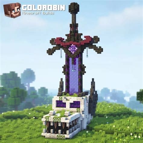 Decorate Your Portal In Minecraft Maison Médiévale Minecraft Art