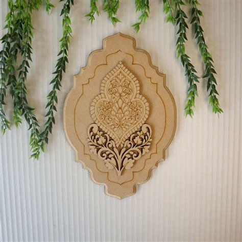 Rajwadi Cutout Motif Pre Mark Boota B Handilane