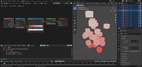 Creating Many Objects With Different Materials Fast With Python Blender Stack Exchange