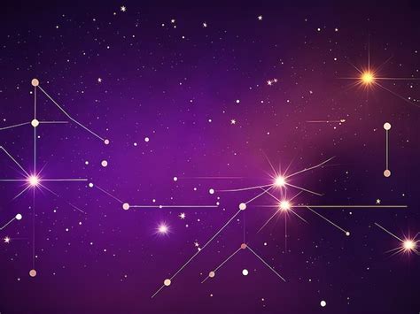Premium Ai Image Gradient Abstract Constellation Background Wall