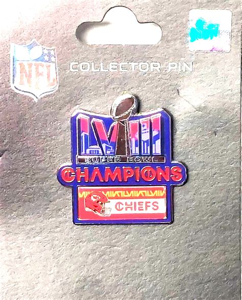 Kansas City Chiefs Super Bowl Lviii Collectible Pin Wincraft Fanatics
