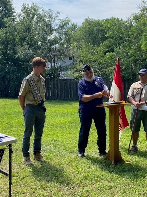 Eagel Scout Jeffrey Golia Jr American Legion Cherry Hill Nj Post 372